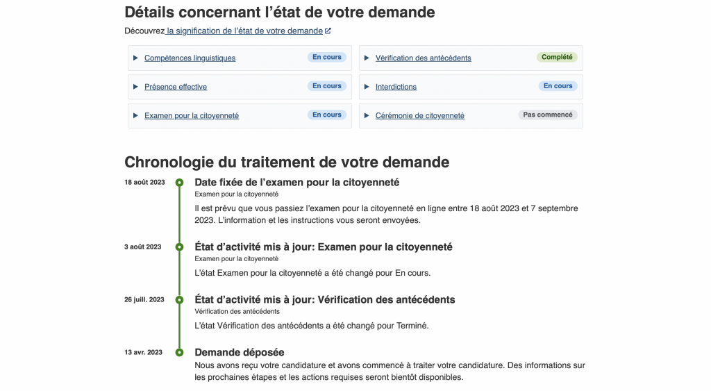 Faire la demande de citoyenneté canadienne en ligne 🇨🇦 - Off to Montréal